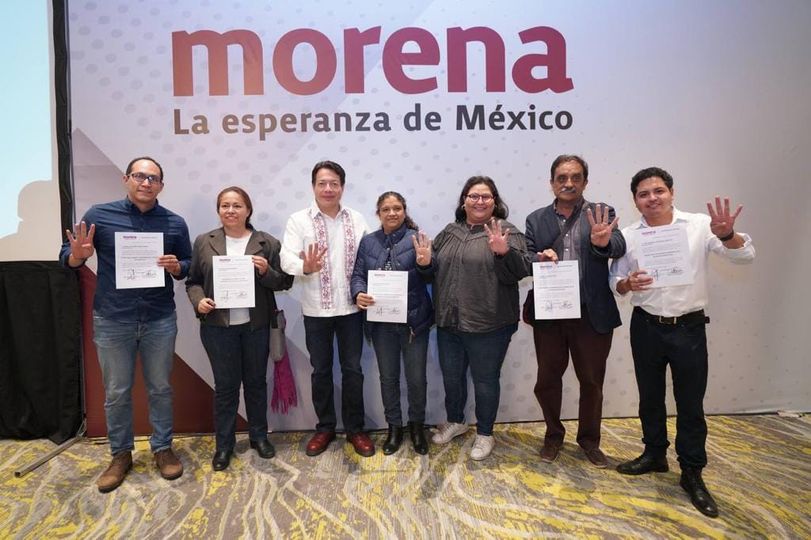 Morena Querétaro se consolida con miras al 2024. - SIC mx